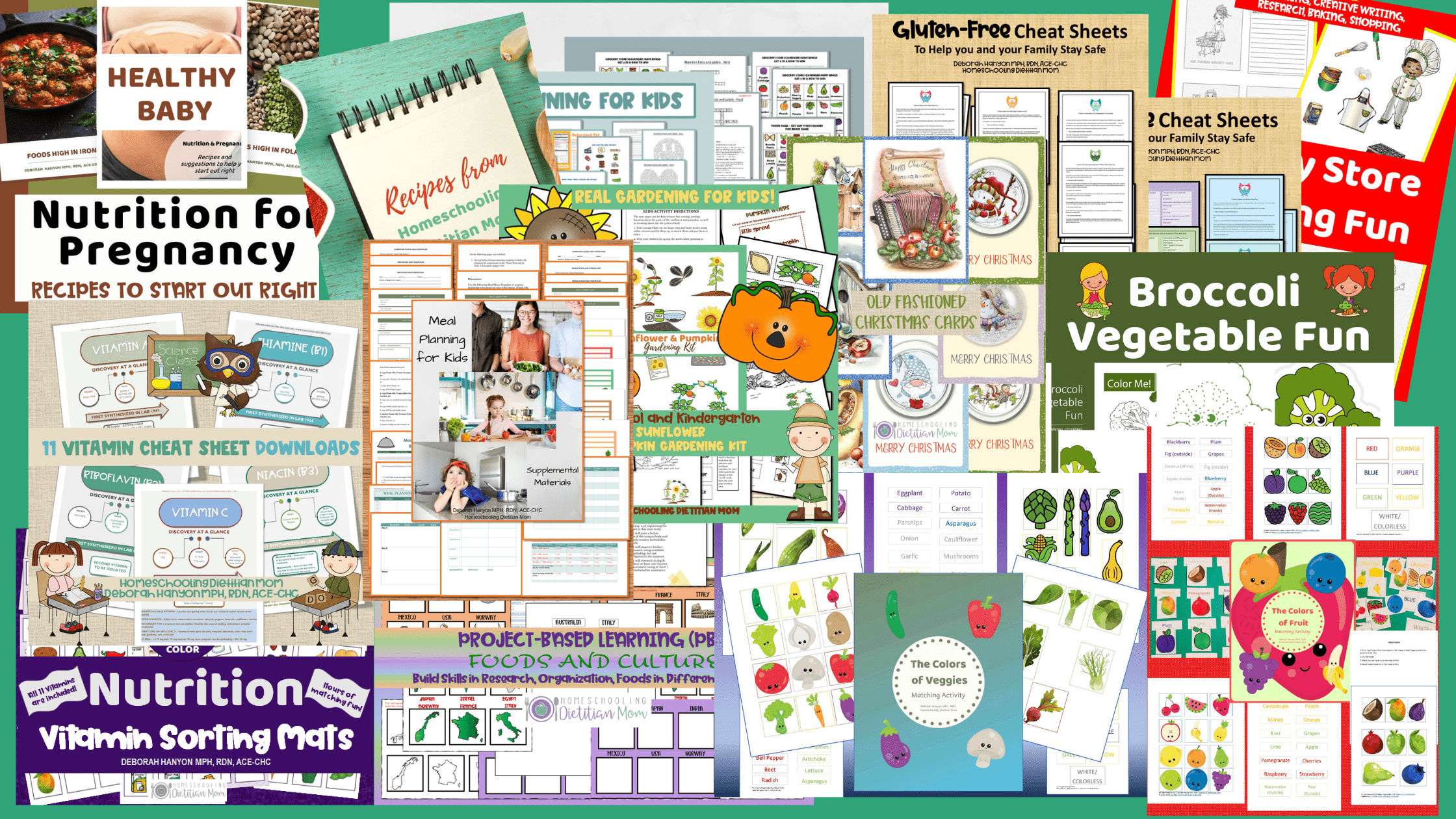 Nutrition Super Bundle - Homeschooling Dietitian Mom