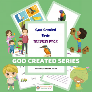 God Created Birds - Homeschooling Dietitian Mom